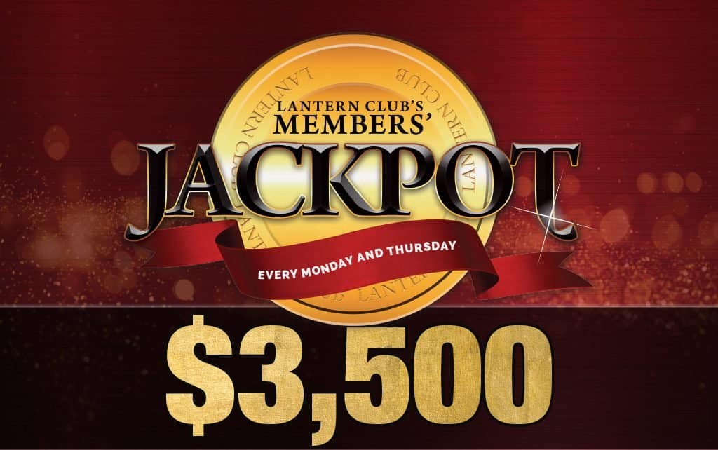 Members' Jackpot - Lantern Club